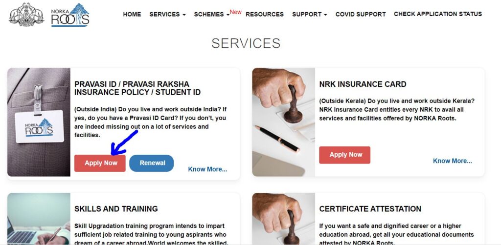 How To Apply or renew Pravasi ID card online by Norkaroots - Kerala Job ...